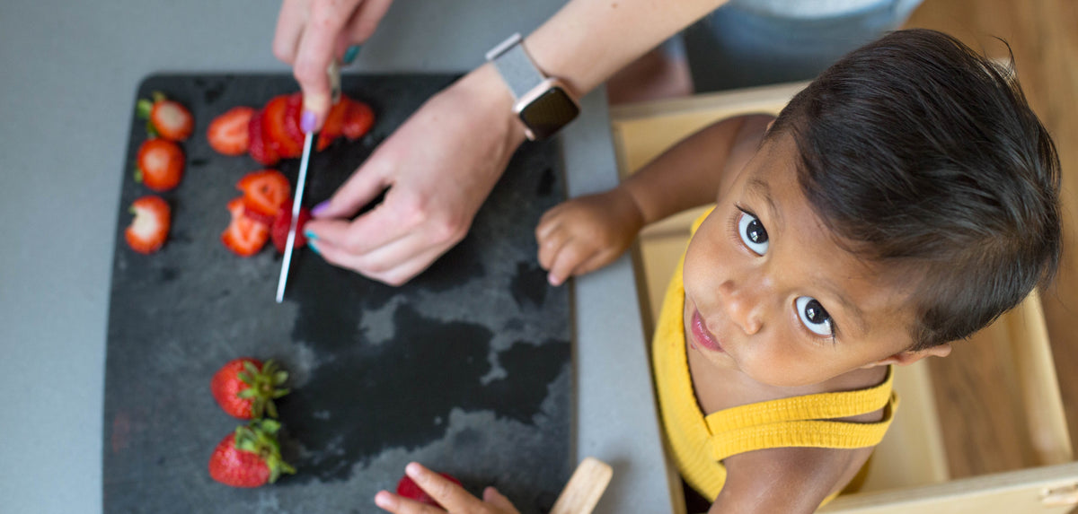 Tips for Safely Using a Toddler Tower – Sprout