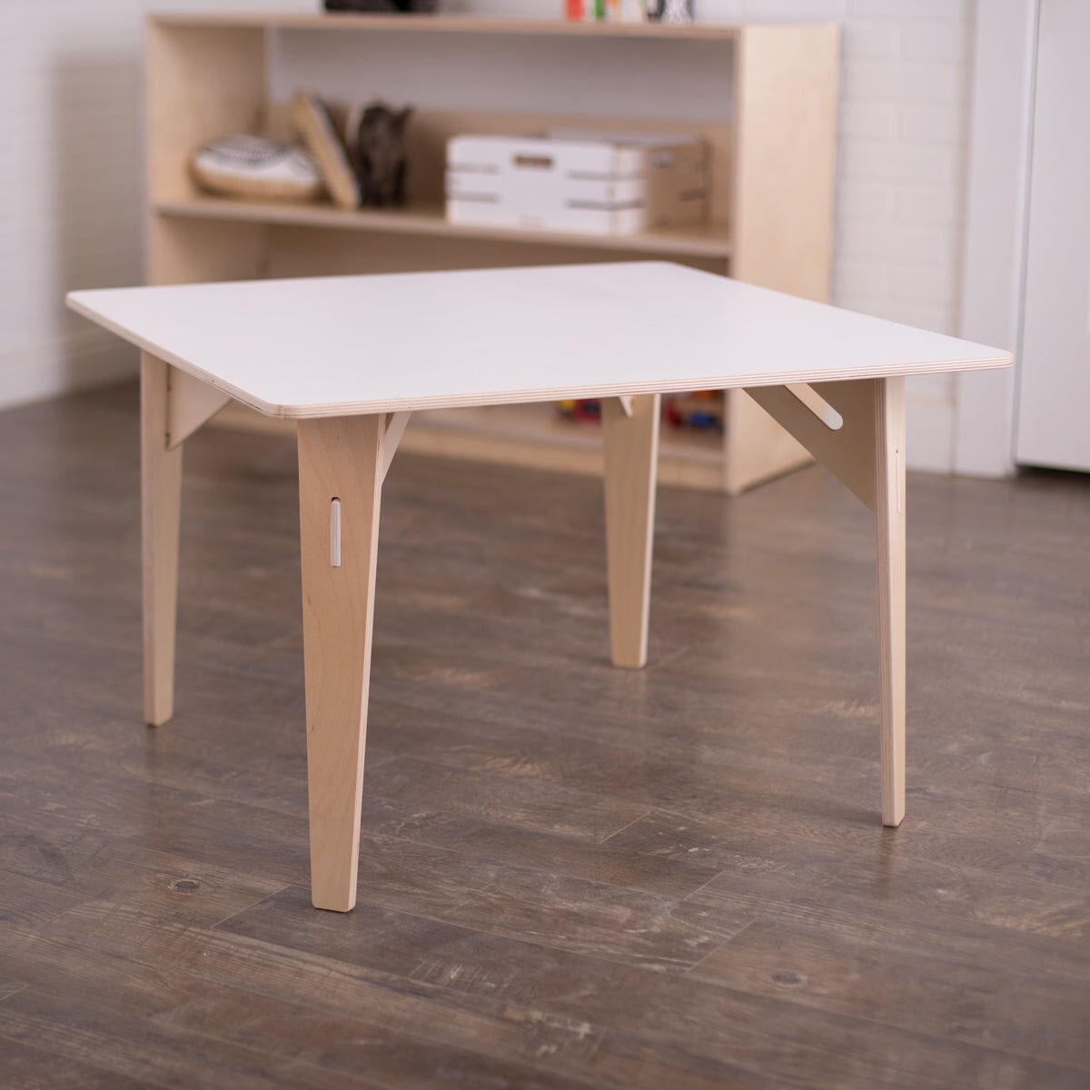 Wooden Adjustable Montessori Tables | Square and Rectangular – Sprout